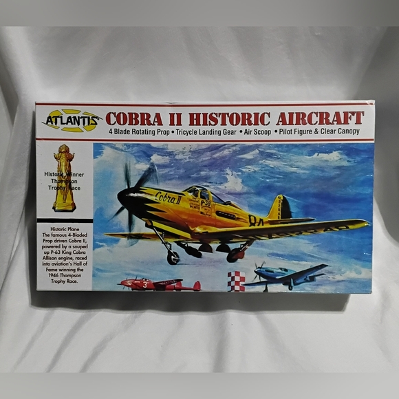Atlantis | Other | Atlantis Cobra Ii Historic Aircraft Model Kit | Poshmark